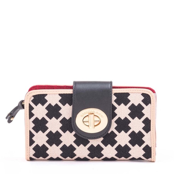 Spartina 449 | Bags | Nwt Spartina 449 Ellis Square Turnkey Wallet ...